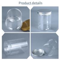 China Acid Etch PET Plastic Bottles 13g Plastic Storage Jar With PP Screw Cap for sale