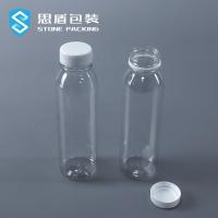 China Decal 350ml Empty PET Plastic Bottles With PP Screw Cap 31g for sale