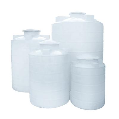 China Food Grade Cylinder Plastic Water Tank 2000L 2500L Large Outdoor Storage 1720mm 2070mm for sale