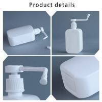 China Disinfectant 500ml Plastic Pump PET Plastic Bottles Caliber 25mm for sale