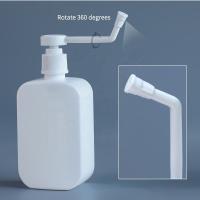 China Disinfectant 500ml Plastic Pump PET Plastic Bottles Caliber 25mm for sale