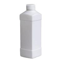 China Disinfectant Milk 1 Liter HDPE Plastic Bottles Acid Etch for sale