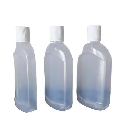 China Matte Translucent 500ml PP Shampoo Bottle with Screw Cap 45g Custom Logo for sale