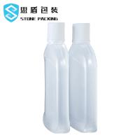 China Matte Translucent 500ml PP Shampoo Bottle with Screw Cap 45g Custom Logo for sale