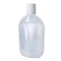 China Matte Translucent 500ml PP Shampoo Bottle with Screw Cap 45g Custom Logo for sale