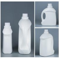 China 60mm Screw Cap HDPE Empty Laundry Detergent Bottles 2kg 5kg for sale