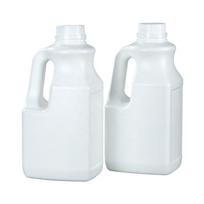 China 2L HDPE Square Plastic Bottle 121x102x150mm for Chemical and Food Packaging for sale
