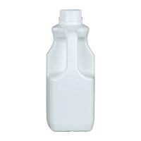China 2L HDPE Square Plastic Bottle 121x102x150mm for Chemical and Food Packaging for sale