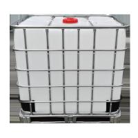 China Square 275 Gallon IBC Chemical Tank Tote HDPE Galvanized Steel 1.9m Drop Test for sale
