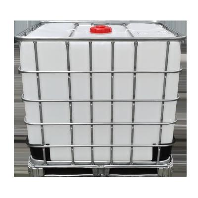 China Square 275 Gallon IBC Chemical Tank Tote HDPE Galvanized Steel 1.9m Drop Test for sale