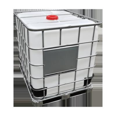 China UN Approved 1000L IBC Chemical Tank for Pharmaceuticals Lubricants HDPE 1200x1000x1150mm for sale