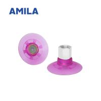 China Vacuum Flat Suction Cup , TPE 70 Material Air Suction Cup For Packaging for sale