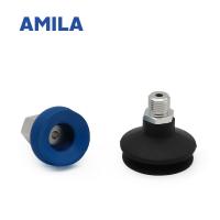 China High Strength Round Suction Cups , FGA Bellows Vacuum Cups 11 To 78mm Diameter for sale