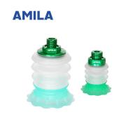 China TPE Silicone Gripper High Strength , Combined Type Bellows Suction Cups MG.MBH for sale