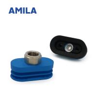 China HT1 HT2 Oval Vacuum Suction Cups  For Blanking And Transporting Workpieces MAOB for sale