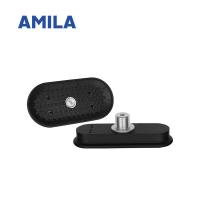 China Flat Oval Vacuum Suction Cups MAOF HT2 With High Temperature Resistance for sale