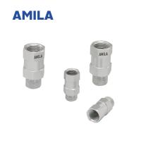 China Various Size Pneumatic Check Valve With Brass Ball Seat Low Leakage Rate for sale