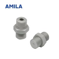 China Robust Construction Vacuum Throttle Valve SW Both Ends Threaded Joints Type for sale