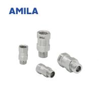 China Vacuum Check Valve SVK With Brass Ball Seat Aluminum Shell Material for sale
