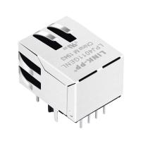 China X Multiple XRJG-01J-4-D22-110 Compatible LINK-PP LPJ4011GENL 10/100 Base-T Jack RJ45 Magnetics Tab Down Green/Yellow Led for sale