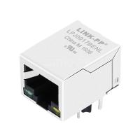 China Bothhand KLU1S041-43 LF Compatible LINK-PP LPJ0017BENL 10/100 Base-T Tab Down Green/Yellow Led Single Port Network Connectors RJ45 Modules for sale