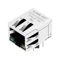 China YDS 50(27)F4-135-A222-B12 Compatible LINK-PP LPJ4126ABNL 10/100 Base-T Tab Down Green/Yellow Led Single Port 8P8C RJ45 Jack Connection for sale