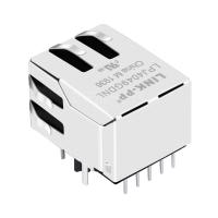 China X Multiple XPJG-PL4TI-10F6-YG1-ELH Compatible LINK-PP LPJ4049GDNL 10/100 Base-T Tab Down Yellow/Green Led One Port Surge Protector RJ45 Lan Jack for sale
