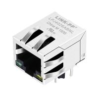 China YDS 13F-62AGYD2S2NL Compatible LINK-PP LPJ4026ABNL 10/100 Base-T Tab Down Green/Yellow Led Single Port 8P8C RJ45 Ethernet Socket for sale