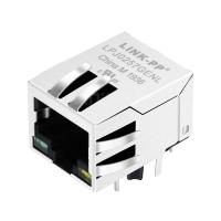 China X Multiple XMG-01-4-P23-111-1P0 Compatible LINK-PP LPJ0257GENL 10/100 Base-T Tab Down Green/Yellow Led Single Port POE Magjack RJ45 Ethernet Socket for sale