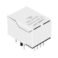 China Bothhand LU1S041X-LF-1101 Compatible LINK-PP LPJ0013HHNL 10/100 Base-T Tab Down Green/Yellow Led 1 Port Filter Connector Lan RJ45 Module for sale