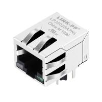 China Pulse J0026D21GNL Compatible LINK-PP LPJ0026A7NL 10/100 Base-T Tab Down Green&Yellow/Green Led 1 Port 8P8C RJ 45 Ethernet Socket for sale