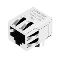 China RB1-105BAG1A Compatible LINK-PP LPJ0013CNL 10/100 Base-T Tab Down Without Led Single Port 8 Pin RJ45 Ethernet Magjack for sale
