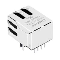 China Halo HFJ11-S050RL Compatible LINK-PP LPJ0132CNL 10/100 Base-T Tab Down Without Led Single Port Shielded Modular RJ-45 Connectors for sale