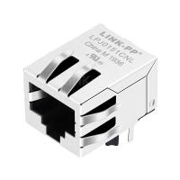 China WE 74990110013 Compatible LINK-PP LPJ0151CNL 10/100 Base-T Tab Down Without Led Single Port Shielded New RJ45 Connectors for sale