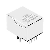 China WE MIC24210-0101T-LF3 Compatible LINK-PP LPJ0012DNL 10/100 Base-T Magnetics RJ45 Connector Tab Down Without Led for sale