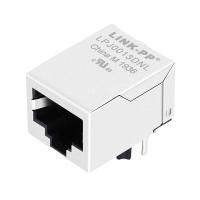 China Hanrun HY901129A Compatible LINK-PP LPJ0013DNL 10/100 Base-T Tab Down Without Led 1 Port Shielded RJ-45 Keystone Jack for sale