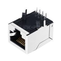 China Bothhand LU1S041C LF Compatible LINK-PP LPJ0014DNL 10/100 Base-T Tab Down Without Led 1 Port Cat5e RJ 45 Jack Connectors for sale