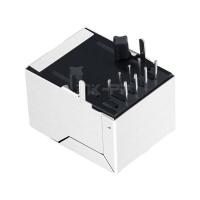 China Bothhand LU1S041C LF Compatible LINK-PP LPJ0014DNL 10/100 Base-T Tab Down Without Led 1 Port Cat5e RJ 45 Jack Connectors for sale
