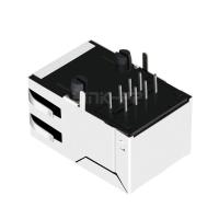 China Hanrun HY901168C Compatible LINK-PP LPJ1014CNL 10/100 Base-T Magnetics RJ45 Female Connector Tab Up Without Led for sale