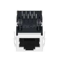 China XFMRS XFATM9DM-CT1-4M Compatible LINK-PP LPJ6141CNL 10/100 Base-T Tab Up Without Led 1x1 Port 8P8C Modular RJ45 Connector Jacks for sale