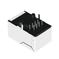 China WE 7499010001 Compatible LINK-PP LPJ1014DNL 10/100 Base-T Tab Up Without Led Single Port Shielded Industrial Ethernet RJ45 Connector for sale