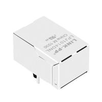 China WE 7499010001A Compatible LINK-PP LPJ1014DNL 10/100 Base-T Single Port Magnetics RJ45 Female Jack Tab Up Without Led for sale