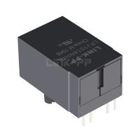 China Belfuse SI-80007-F Compatible LINK-PP LPJ1014NHNL 10/100 Base-T Tab Up Green/Yellow Led Single Port Ethernet RJ45 Modules for sale