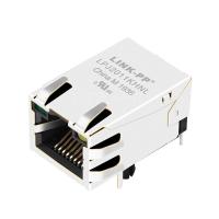 China RTA-3D4A1D1F Compatible LINK-PP LPJ2011KHNL 10/100 Base-T Tab Up Green/Yellow Led Single Port Connector Lan RJ 45 Magjack for sale