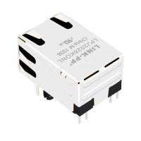 China Pulse JP026821UNL Compatible LINK-PP LPJ2026KONL 10/100 Base-T Tab Up Orange&Green/Yellow Led Single Port RJ-45 Connector Module for sale