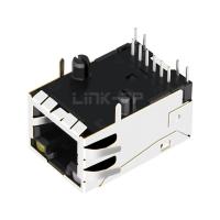 China MJFR0556 Compatible LINK-PP LPJ9026KONL 10/100 Base-T Tab Up Orange&Green/Yellow Led 1x1 Port Jacks RJ45 for sale