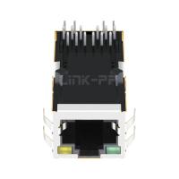 China X Multiple XMPH-XARJ-8017CNL Compatible LINK-PP LPJK0013AHNL 10/100 Base-T Tab Up Green/Yellow Led 1x1 Port POE RJ45 Network Connector for sale