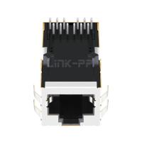 China Pulse JK0-0144BNL Compatible LINK-PP LPJK0010CNL 10/100 Base-T Tab Up Without Led 1x1 Port POE RJ-45 Network Jack for sale
