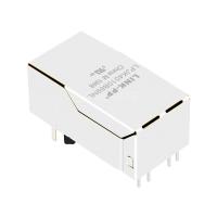 China X multiple XFVOIP5QS-CTxu1-2L Compatible LINK-PP LPJK4010B69NL 10/100 Base-T Tab Up Red/Red Led 1x1 Port POE RJ-45 Magjack Connector for sale