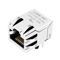 China RJTC-202TD1 Compatible LINK-PP LPJ16013CNL 10/100 Base-T Tab Up Without Led Single Port Ethernet Lan rj45 Jack for sale